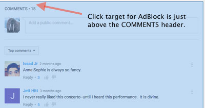 Using AdBlock Plus to block YouTube comments - Ojisan Seiuchi